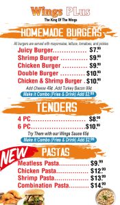 Menu – wingsplus